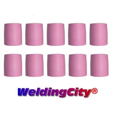 WeldingCity® 10-pk TIG Welding Large Gas Lens Ceramic Cup 53N89 #15 ...