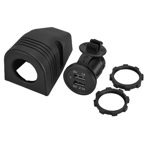 Tent Dual USB Charger 2 Ports Power Adapter Socket Charge Panel 12-24V ...