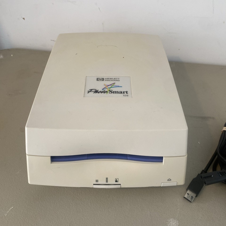 Hewlett Packard HP S20 PhotoSmart Desktop Photo Film Scanner USB | eBay