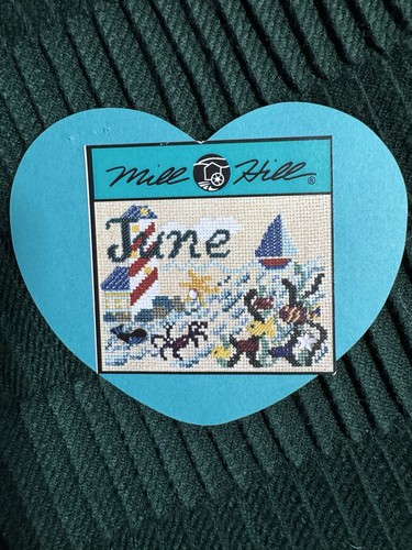 Mill Hill Simply Sensational Calendar - JUNE - Original chart & Color ...