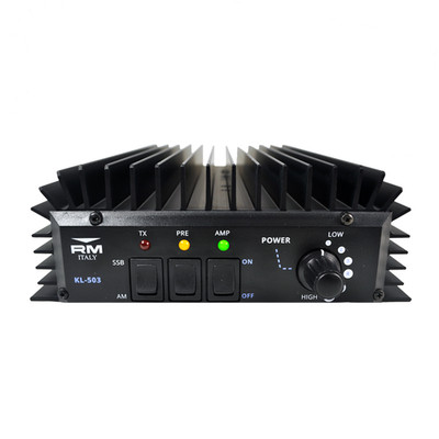 LINEAR AMPLIFIER FOR CB BASE STATION - RM ITALY KL 503 - 250W + PRE-AMP ...