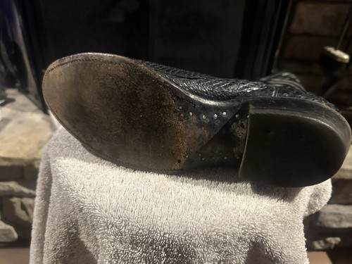 Vintage Justin Size 10 D Mens Python Snake Skin Boots Model 8622 | eBay