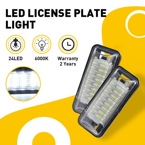 LED Plate License For Lights Crosstrek Legacy Subaru Forester Impreza ...