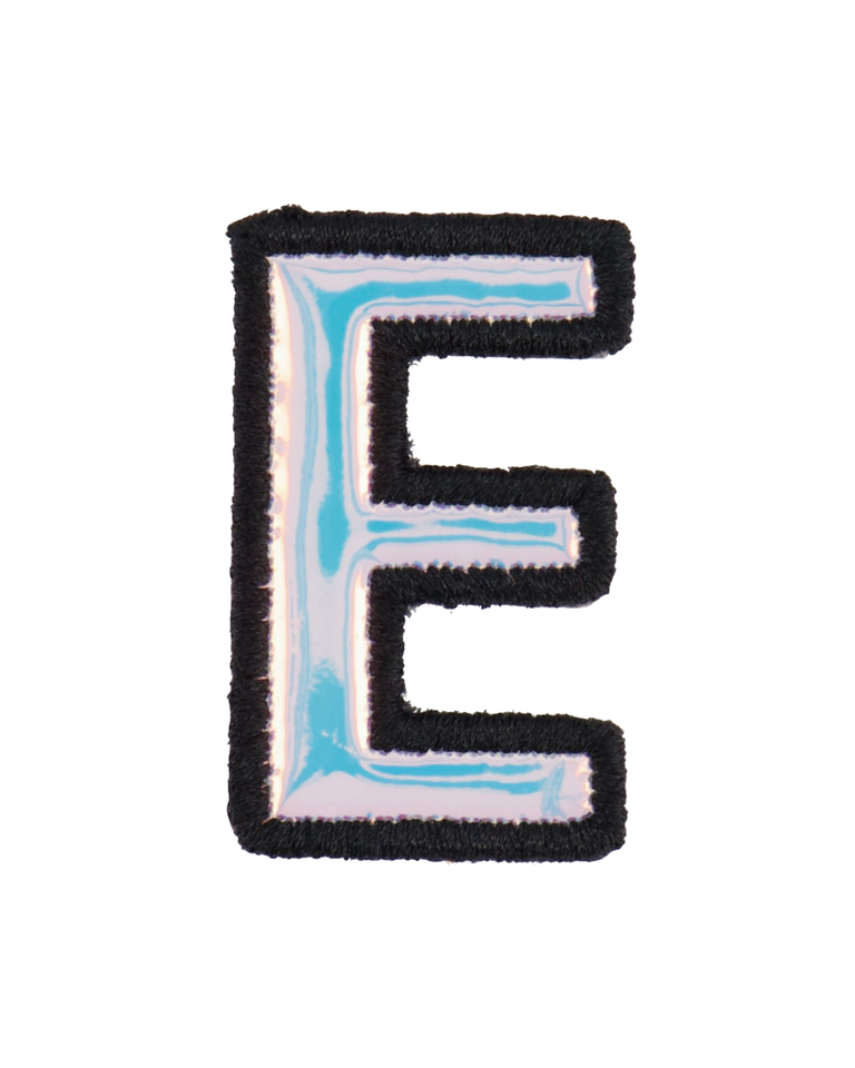 Stoney Clover Lane Silver Holographic Letter Patch | eBay