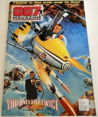 James Bond 007 INTERNATIONAL FAN CLUB MAGAZINE You Only Live Twice pt 2 ...