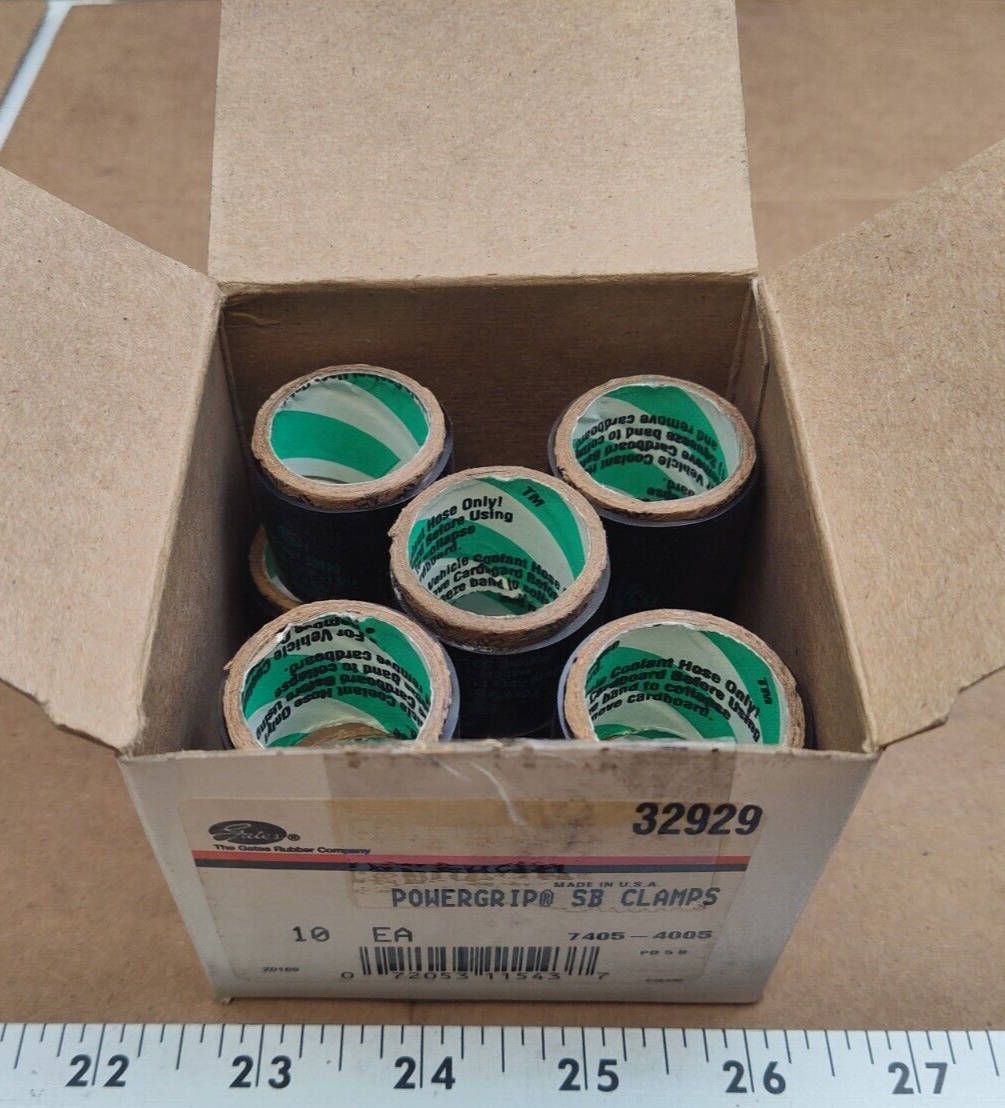 Gates Powergrip SB Clamps 32929 ( Box of 10) Shrink Range 1-1/16" . 1-3 ...