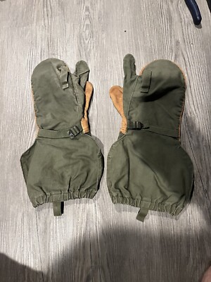 U.S. Military Army Mitten Shells w Cold Weather Trigger Finger M-1948 ...