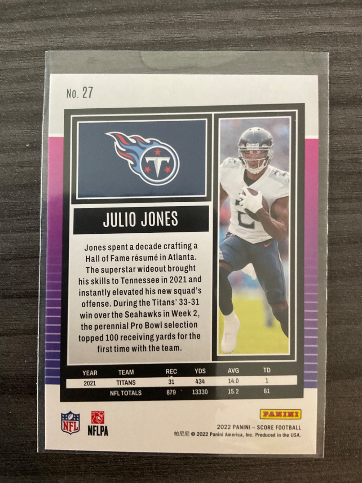 2022 Score - Red #27 Julio Jones for sale online | eBay