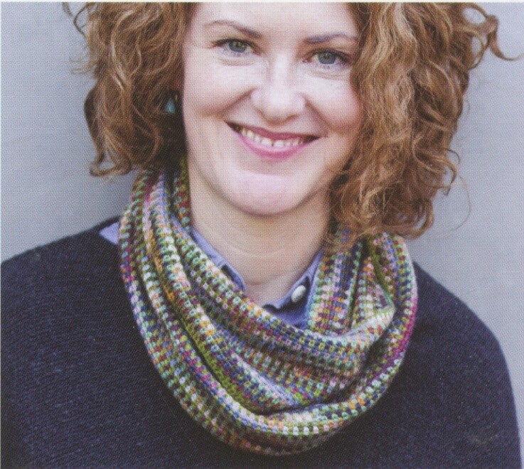 Churchmouse Classics Crocheted Linen Stitch Scarf & Loop Crochet ...