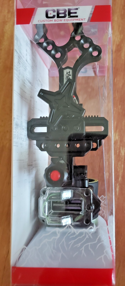 New Display CBE Tactic Hybrid 1-Pin one pin Bow Sight Black ...