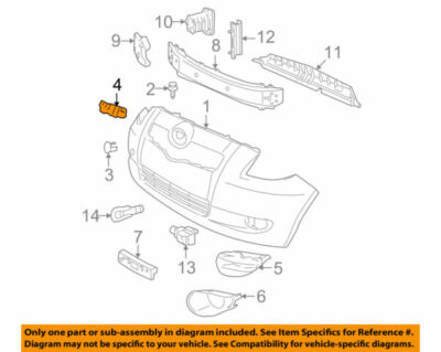 52535-52060 Toyota Retainer, front bumper side, rh 5253552060, New ...