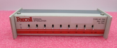 Pascall AC702 1.0W 75 Ohm BNC To BNC Manual Switched Attenuator | eBay UK