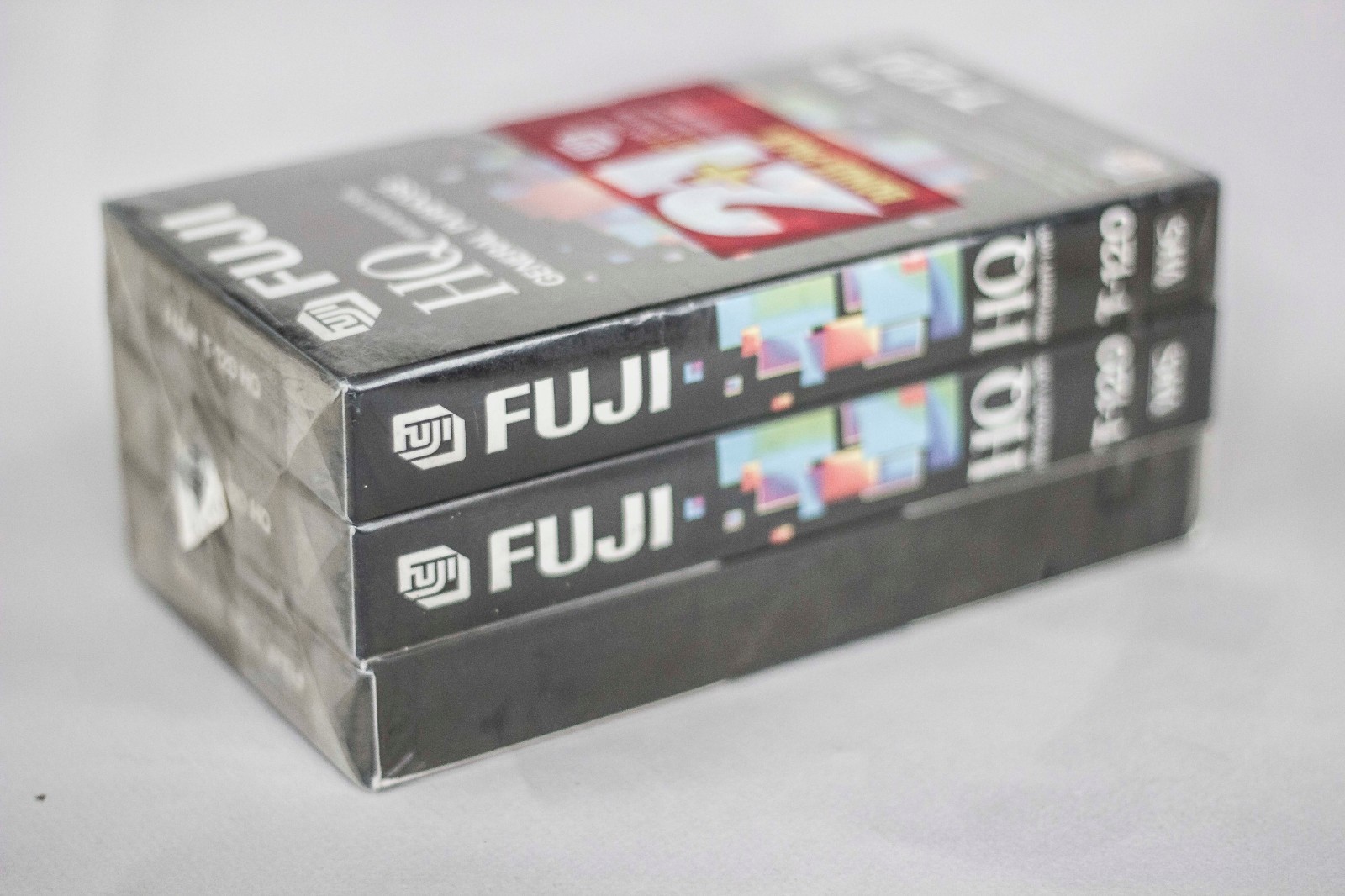 New Fuji Blank VHS 3 pack with A/V Pro VHS | Grelly USA
