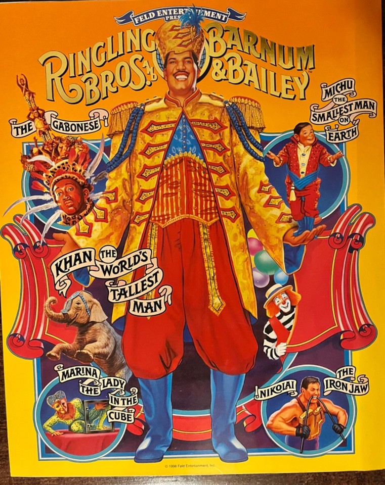 128th Ringling Bros. & Bailey Circus Program | eBay