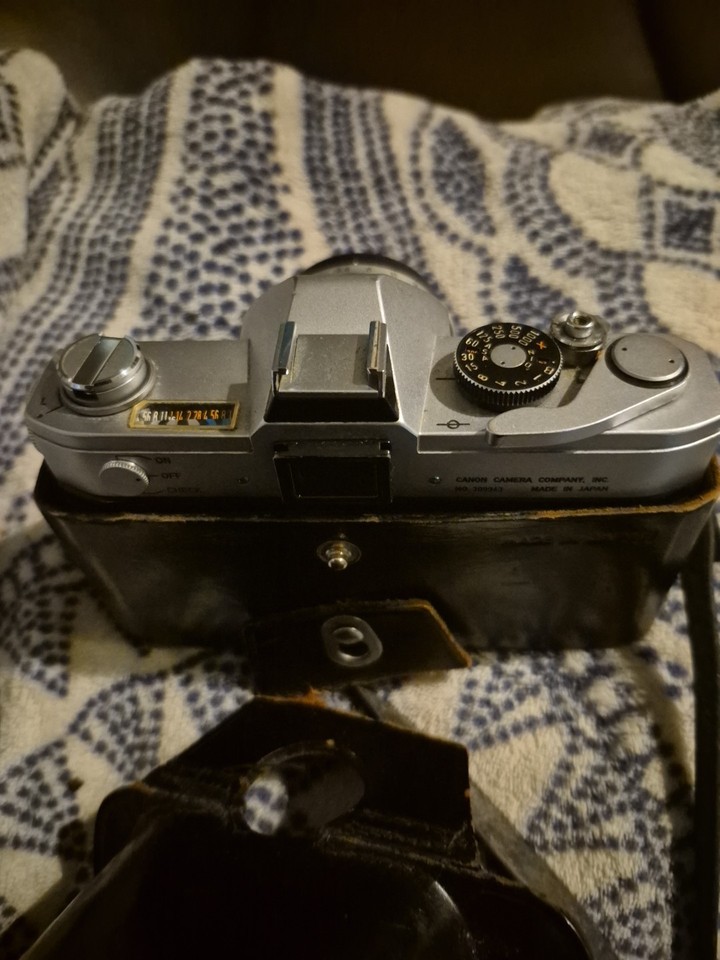 Vintage Canon FX Film SLR Camera | eBay