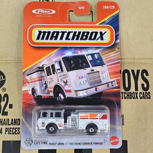 2025 MATCHBOX PIERCE ARROW XT FIRE ENGINE MBX | eBay