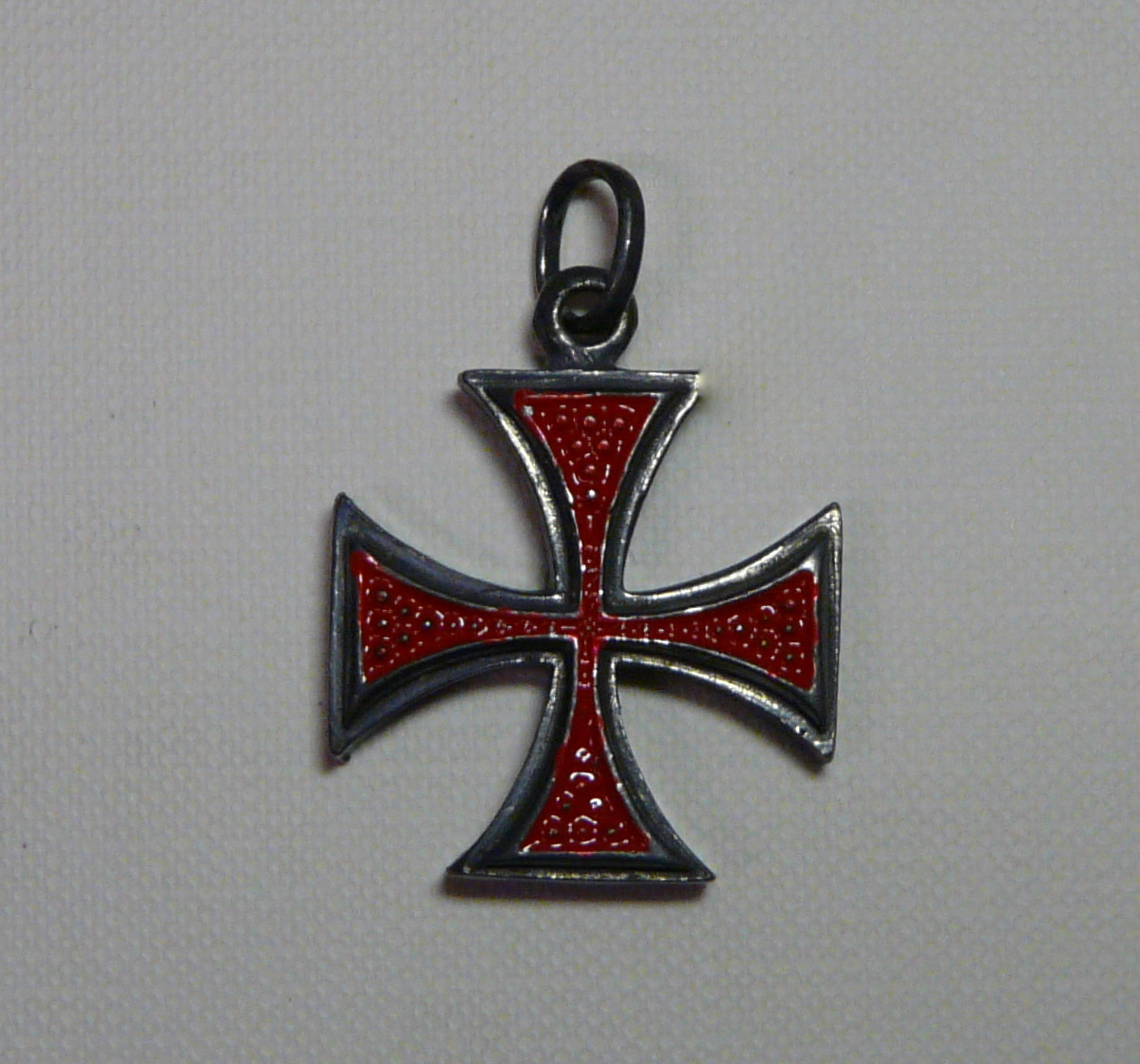 CROCE TEMPLARI IN ARGENTO BRUNITO E SMALTO 925 sterling silver | eBay