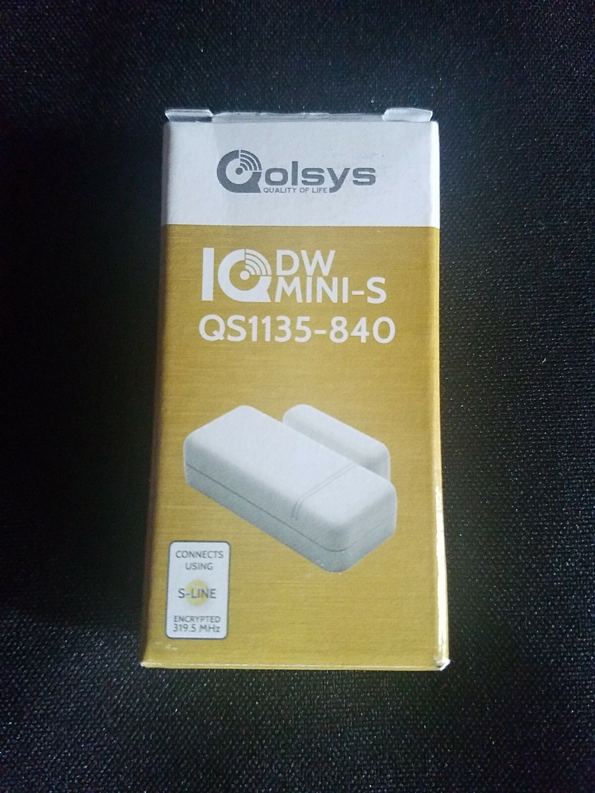 Qolsys IQ DW Mini S-LINE Encrypted Door/Window Sensor - QS1135-840 ...