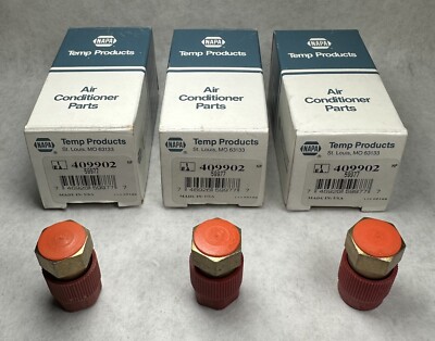 NEW (Lot of 3) NAPA 409902 A/C Service Valve Adapter One Piece TEM ...