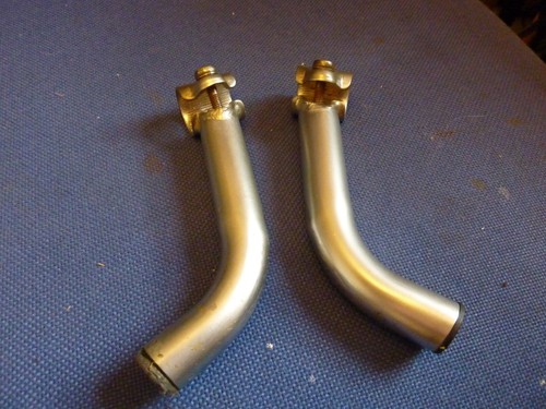 Pair Bar Ends Handlebar 22.2mm Mountain Bike steel bar ends | eBay UK