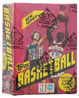 1981-82 Topps Basketball Unopened Wax Box BBCE Sealed Wrapped - 36 ...