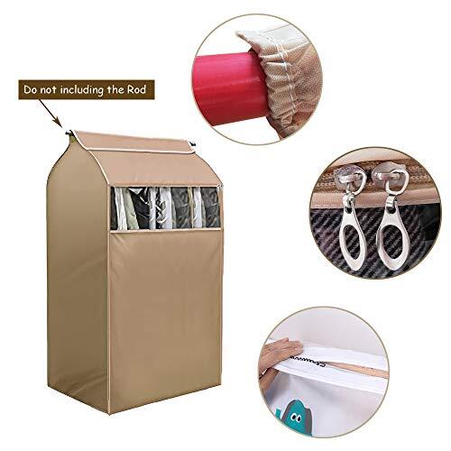 Hanging Garment Storage Bag Clothes Dustproof Cover With Clear Window X ...