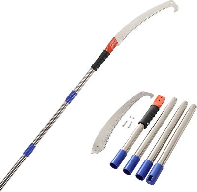 Extendable Manual Pole Saw Tree Trimming Pruner With 7.5FT Extension ...