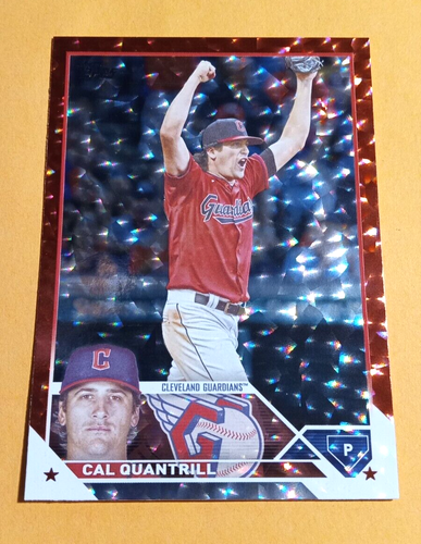 2023 Topps Series 1 Cal Quantrill Red Ice Foil SP #255 - 138/199 ...