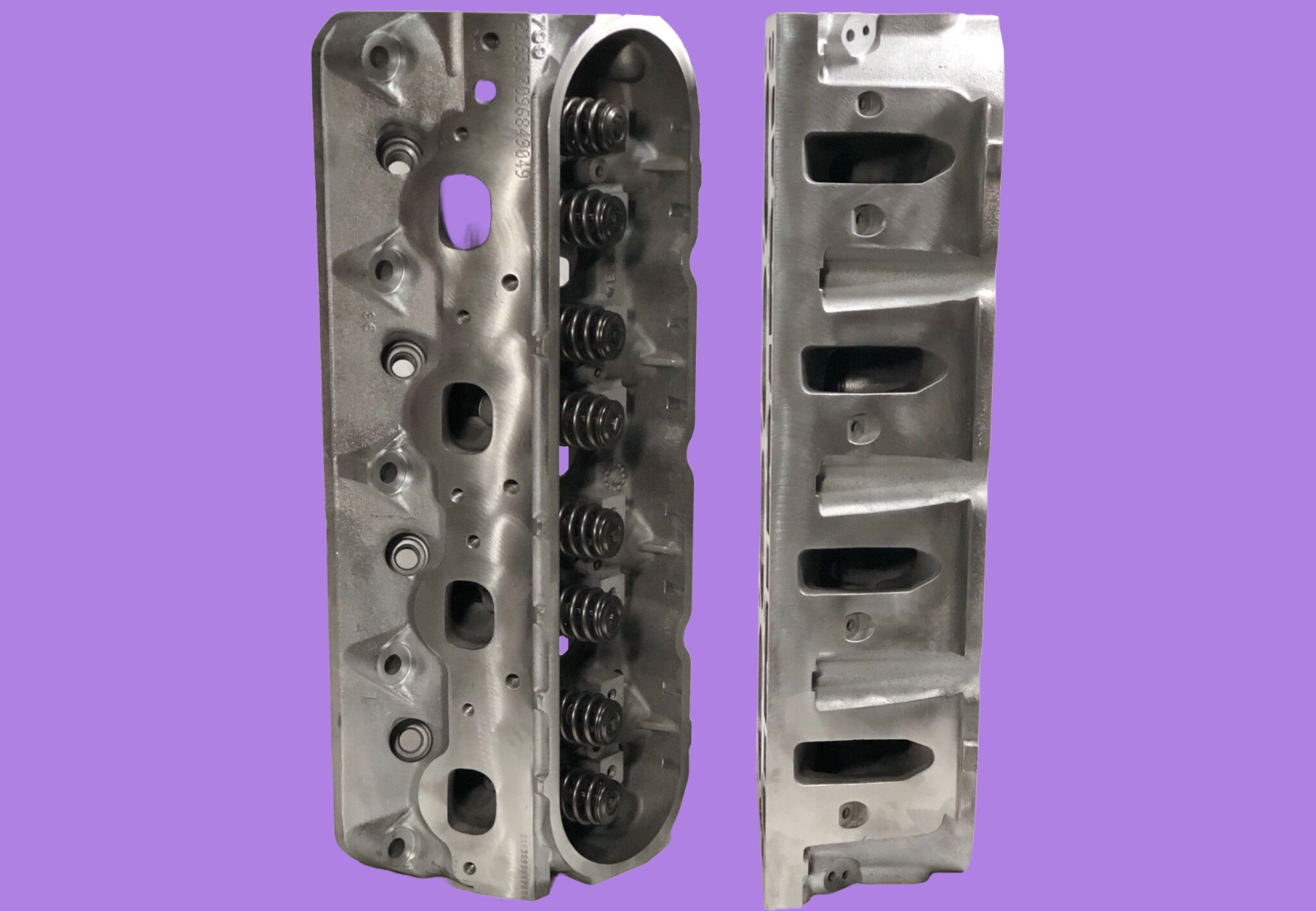 Pair GM GMC Chevy 5.3 5.7 6.0 LS6 LS2 Cylinder Heads Casting #243 Fully ...