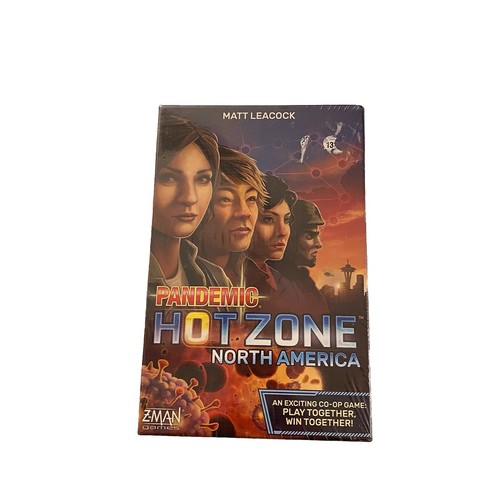 Hot Zone - North America Pandemic Board Game Asmodee NIB 841333111045| eBay
