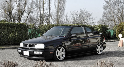 Azev A deep dish alloy wheels, Vw Golf MK3 BMW e30, 17inch 4x100 | eBay UK