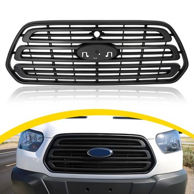 For 2015-2019 Ford Transit 150 250 350 HD Front Bumper Grille Grill ...