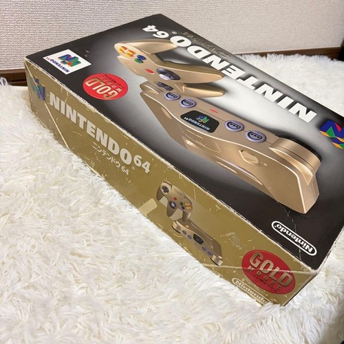 Nintendo 64 Gold Console with Controller Retro Gaming Fully Functional ...