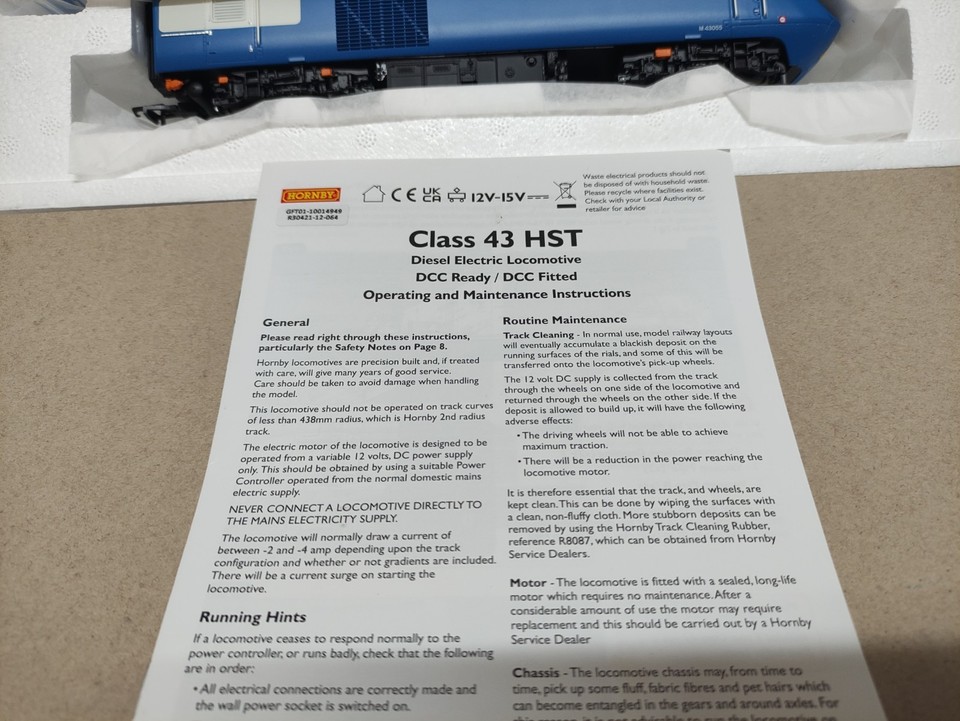 Hornby R30421 OO Gauge Class 43 Midland Pullman Train Pack New. | eBay UK