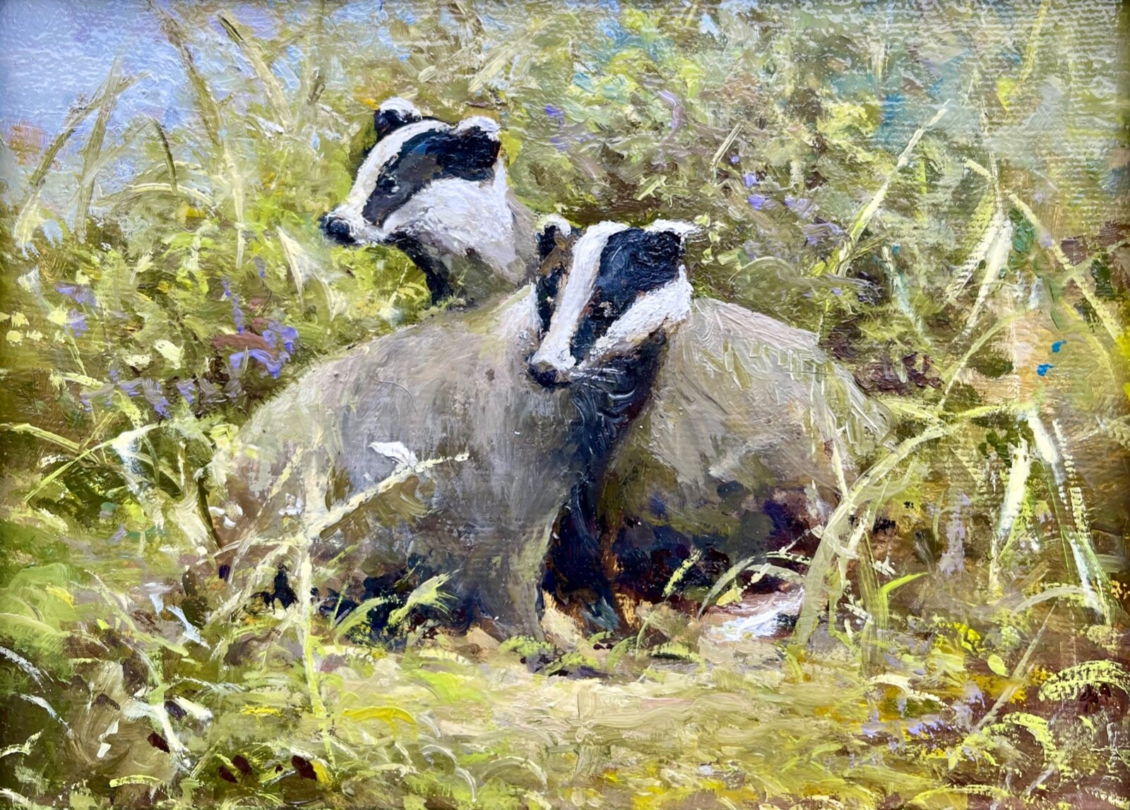 Original Painting Wall Art Vintage Decor Home Hand Made Landscape ...