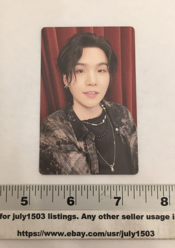 NEW BTS SUGA Agust D D-Day Tour The Original - Photocard 21 (from 28 ...