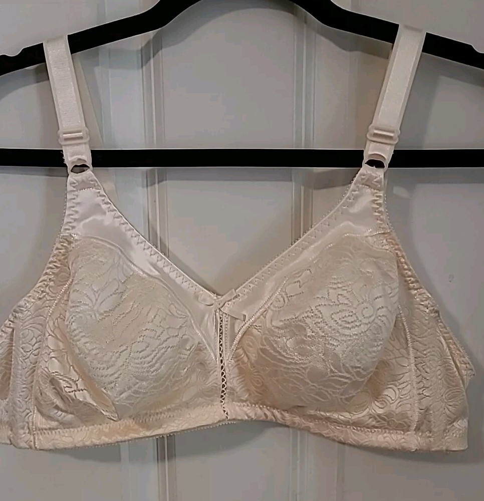 Bali Classic Support Cool Comfort Wire free Bra 3372 Ivory Size 40B | eBay