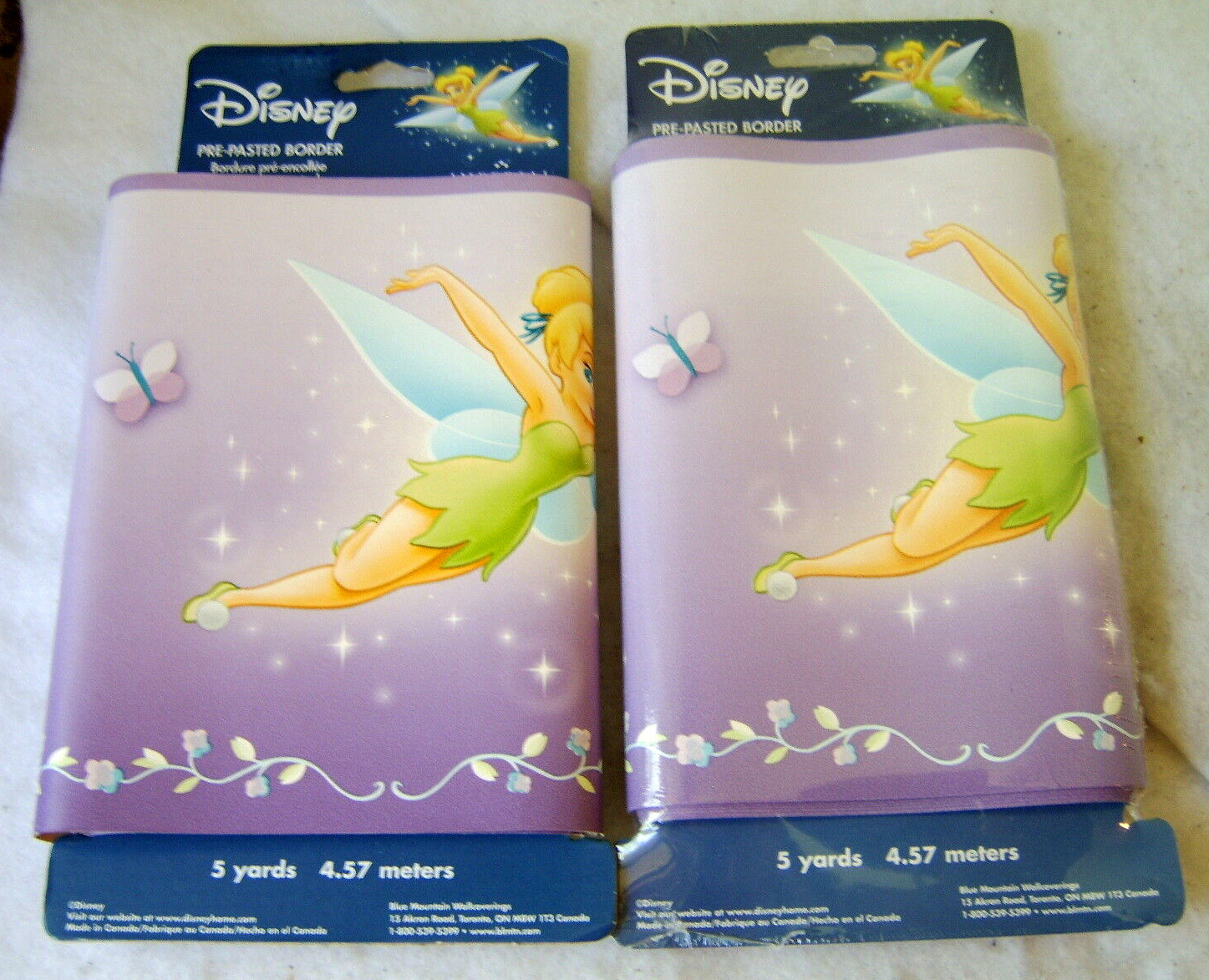 Disney Tinkerbell Wallpaper Border / Imperial Border Lot of 2 ...