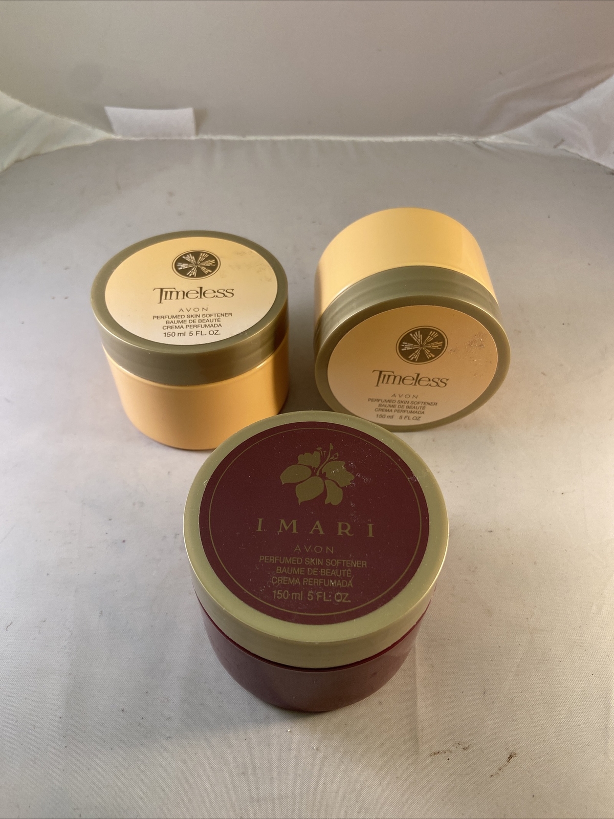 Avon Imari Timeless Lot Of 3 Perfumed Skin Softener - 5oz Lotion ...