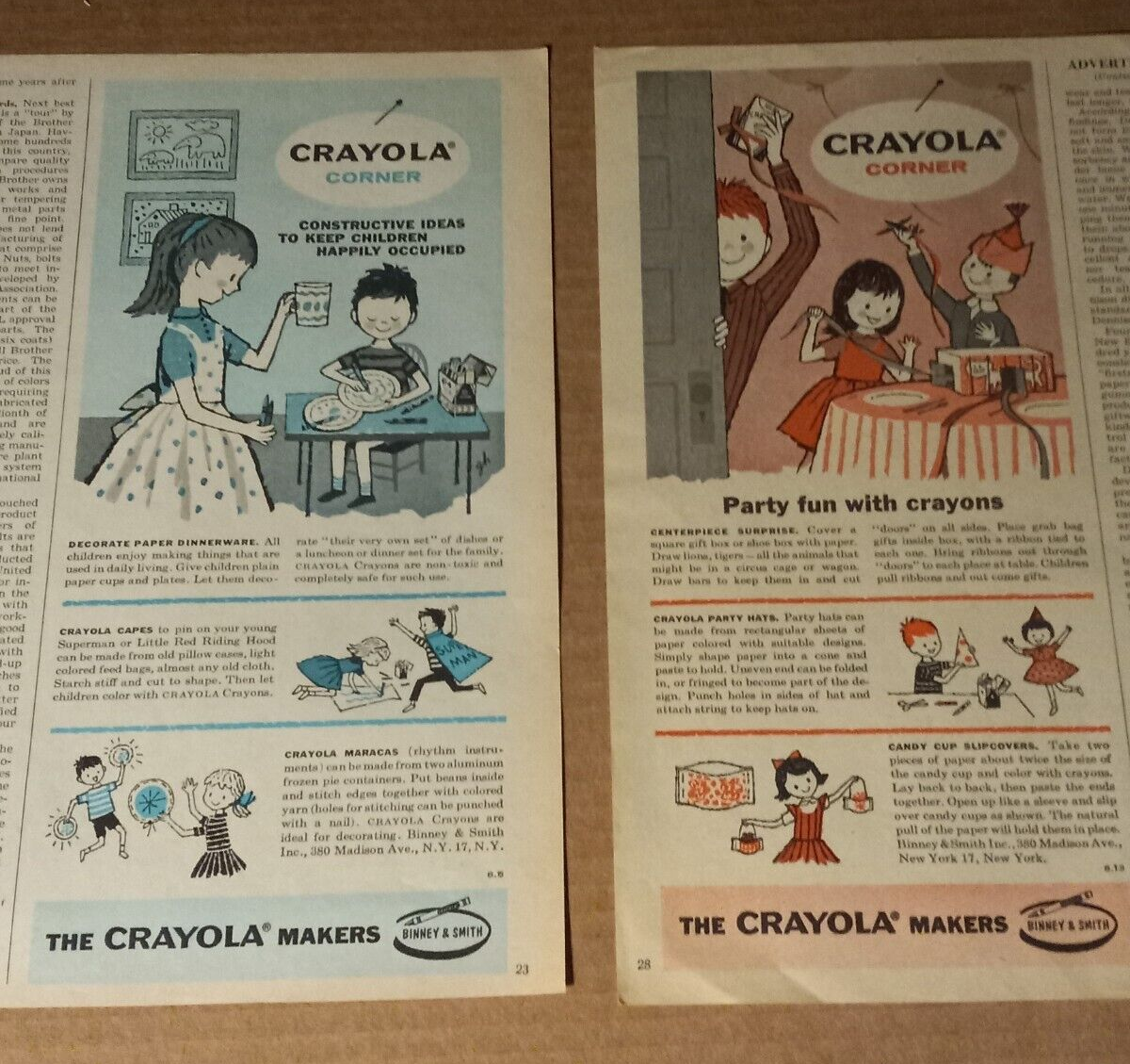 Vintage Crayola Crayon 1950s VINTAGE CRAYOLA CRAYONS 8