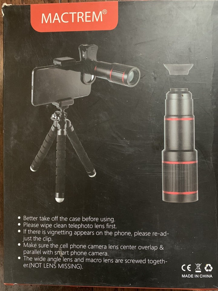 Mactrem 4 In 1 Camera Lens Kit 749235361523 | eBay