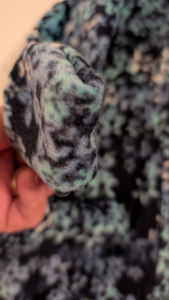 Infant Nike Convertible Zip Up Footed Sleeper Blue Snowflakes Size 6 ...