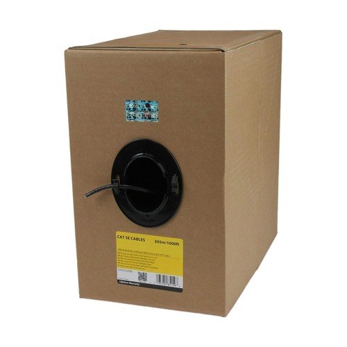StarTech.com Bulk Cat 5e Ethernet Cable - 1000 ft. (304,8m) - Solid ...