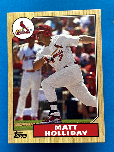 2012 Topps 1987 Topps Mini Matt Holliday #TM-21 | eBay