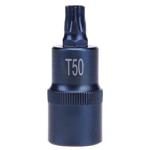 1/2 Inch Socket Bits Adapter Torx Socket Adapter Repair Hand Tool (T50 ...