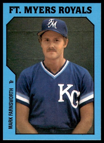 1985 TCMA Ft. Myers Royals Mark Farnsworth Fort Myers Royals #21 | eBay