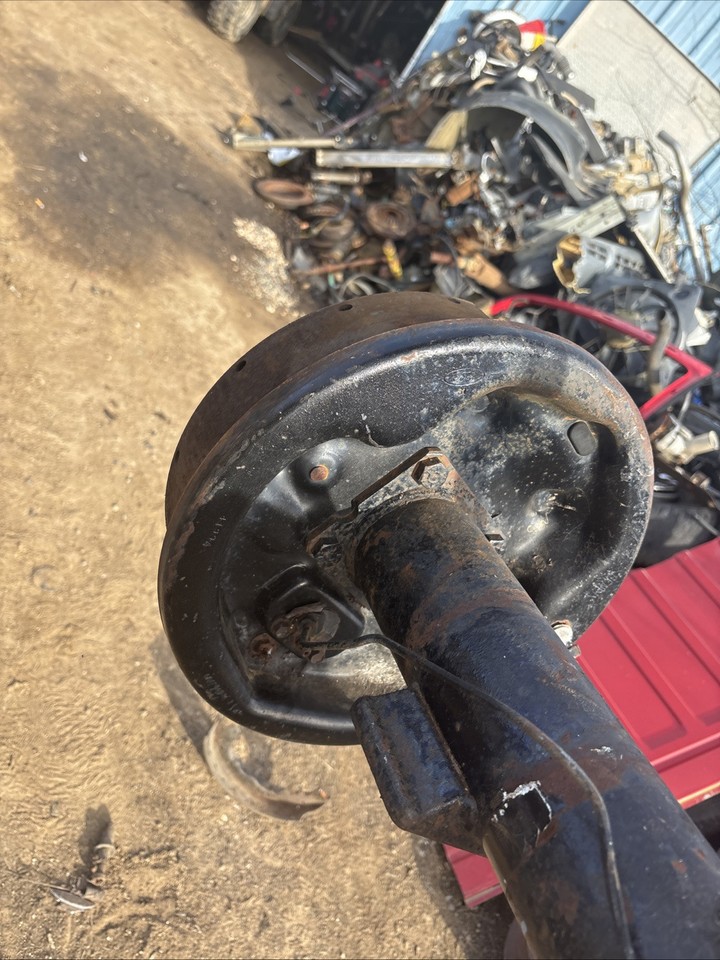 85-97 F250 F350 SINGLE REAR WHEEL BACKING PLATE Right Side | eBay