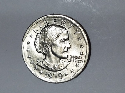 Ultra Rare 1979 D Susan B Anthony Dollar F.G. DDO Mark US Silver Dollar ...