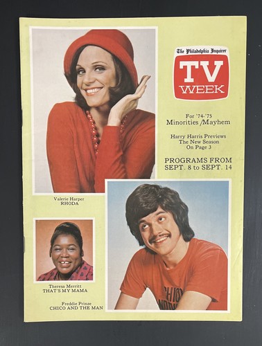 1970’s The Philadelphia Inquirer TV week Guide lot of 4 Freddie Prinze ...