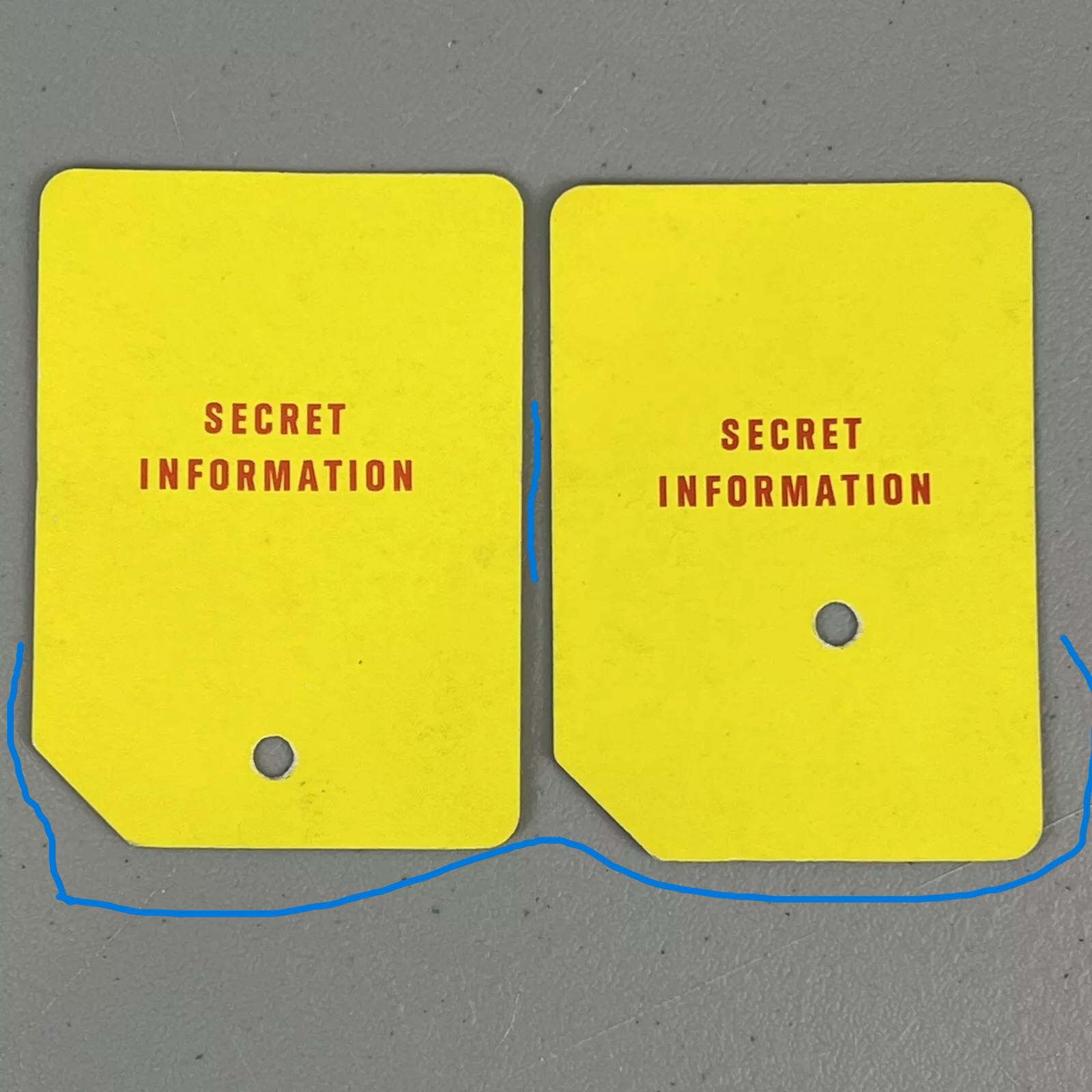 Vintage 1960 Mattel Lie Detector Game Secret Information" 2 " Report ...